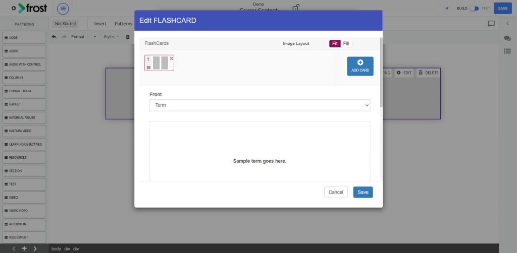 [Widget] - Flashcard – Help Center