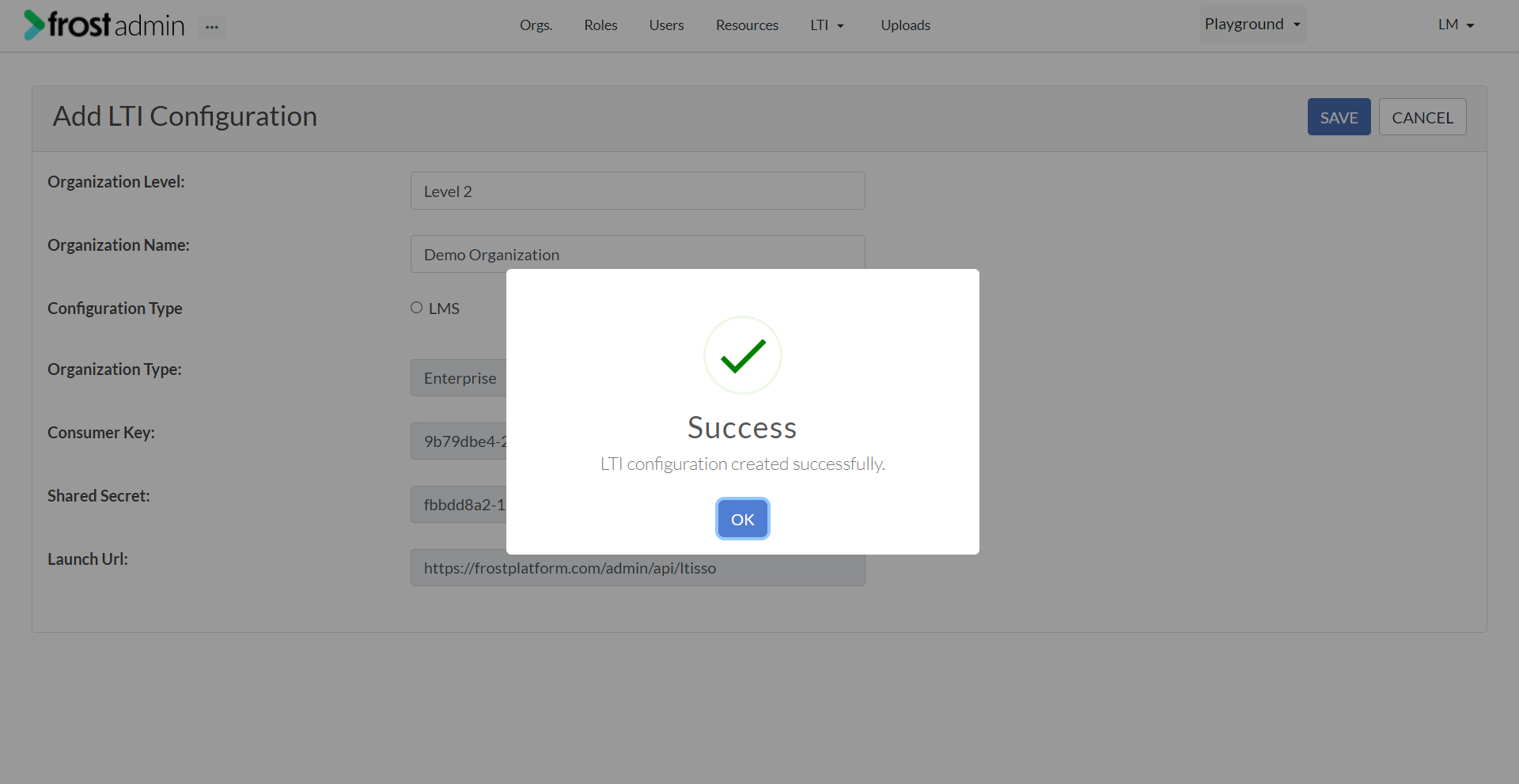 Configuring LTI for SSO Login – Help Center