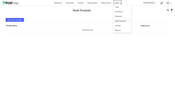 Creating a Node Template – Help Center